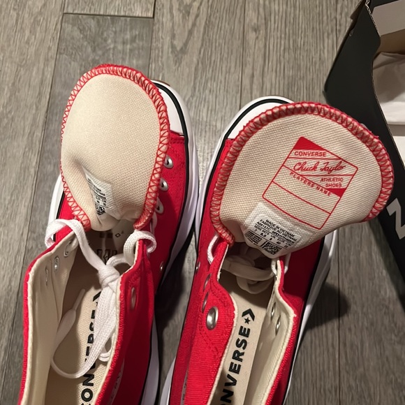 Converse | Shoes | Converse Run Star Hike Hi Womens Platform Red Color ...